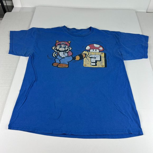 Nintendo | Shirts | Y2k Mario World Brothers Toad Shirt Adult Medium ...